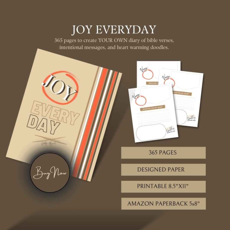 Joy Everyday Diary - EQUATIONOFHOPE
